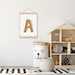 Personalised Name and Letter Poster | Birth Announcement | Nursery ...