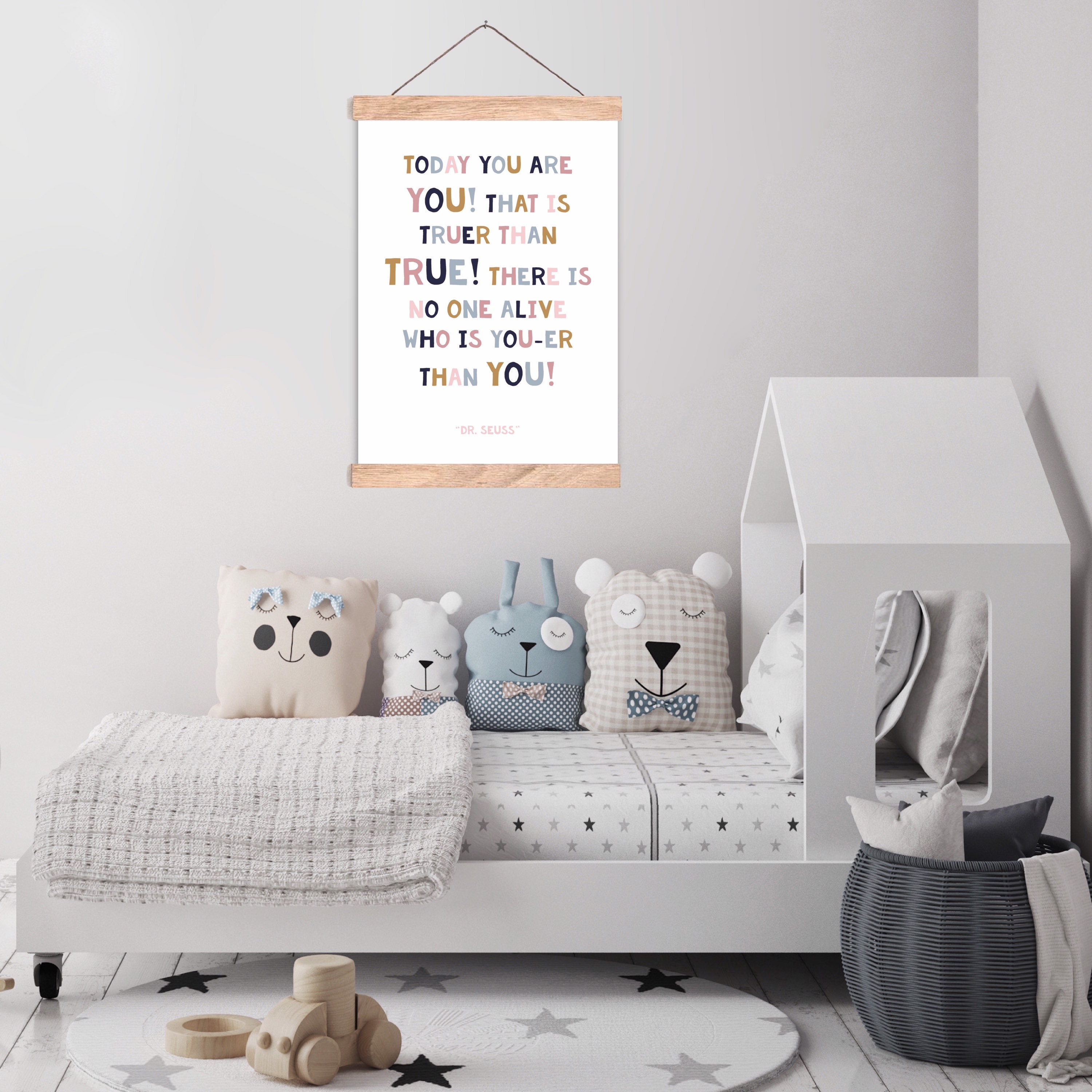 Prints Art & Collectibles Nursery Wall Art Teacher Gift Dr Seuss Quote ...