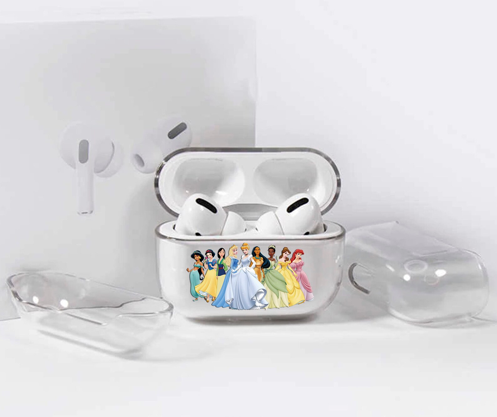 Princess Line AirPods Pro Case Cover for AirPod Pro Case Clear | Etsy