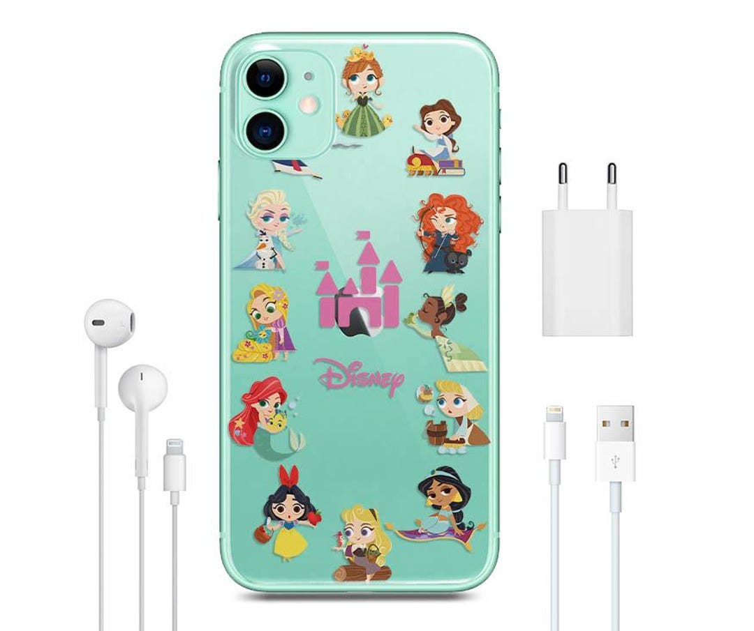 Disney Princess Case for iPhone 16 15 14 13 12 11 Pro Max TPU Princess ...