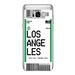 Air Ticket Travel Label Country Phone Case Transparent Soft TPU Code ...