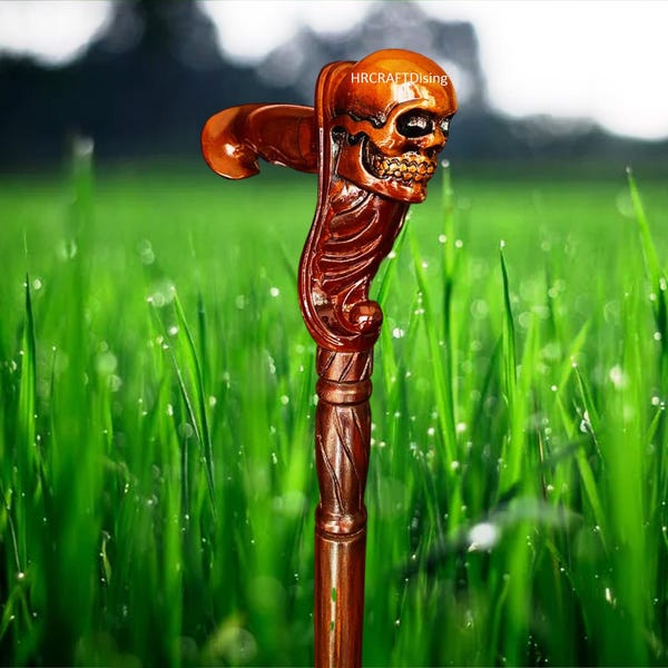 Skull Cane - Etsy