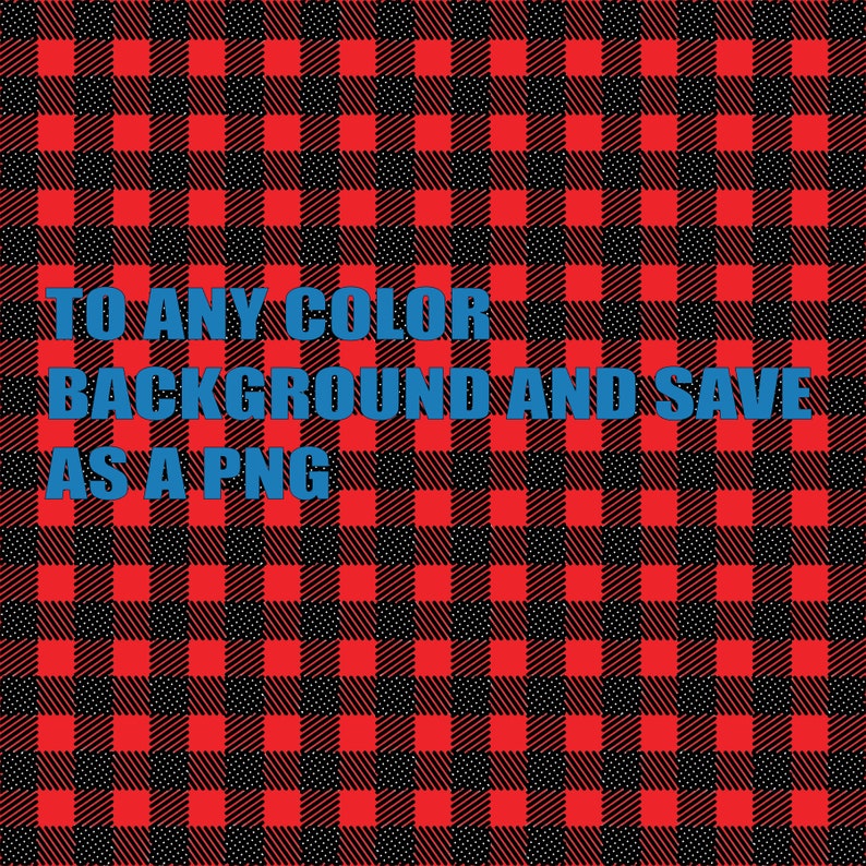 Plaid Template Plus 4 Ready Made Colors, Create Your Own Plaid Shapes ...