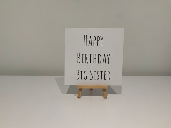 Feliz Cumpleaos Hermana Mayor