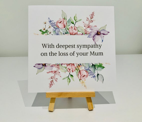 Sympathy Cards For Loss Of Mother