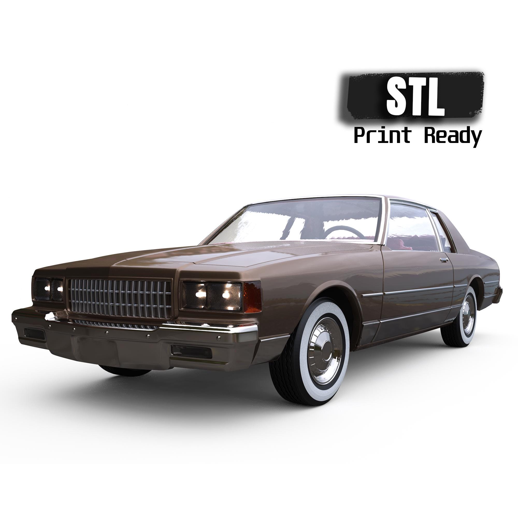 Third Gen Chevy Caprice Classic 2 Door Car 3d Print File, STL File,3d ...