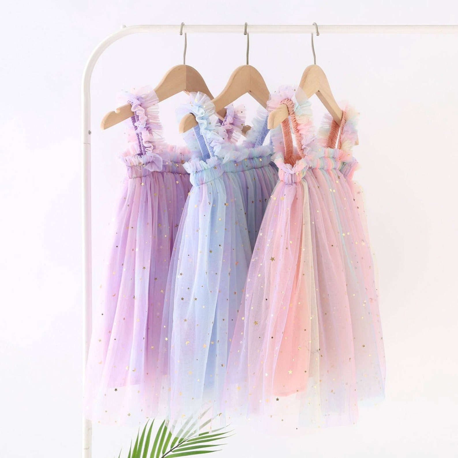 NEW Pink Pastel Rainbow Tulle Dress Baby Tulle Dress - Etsy