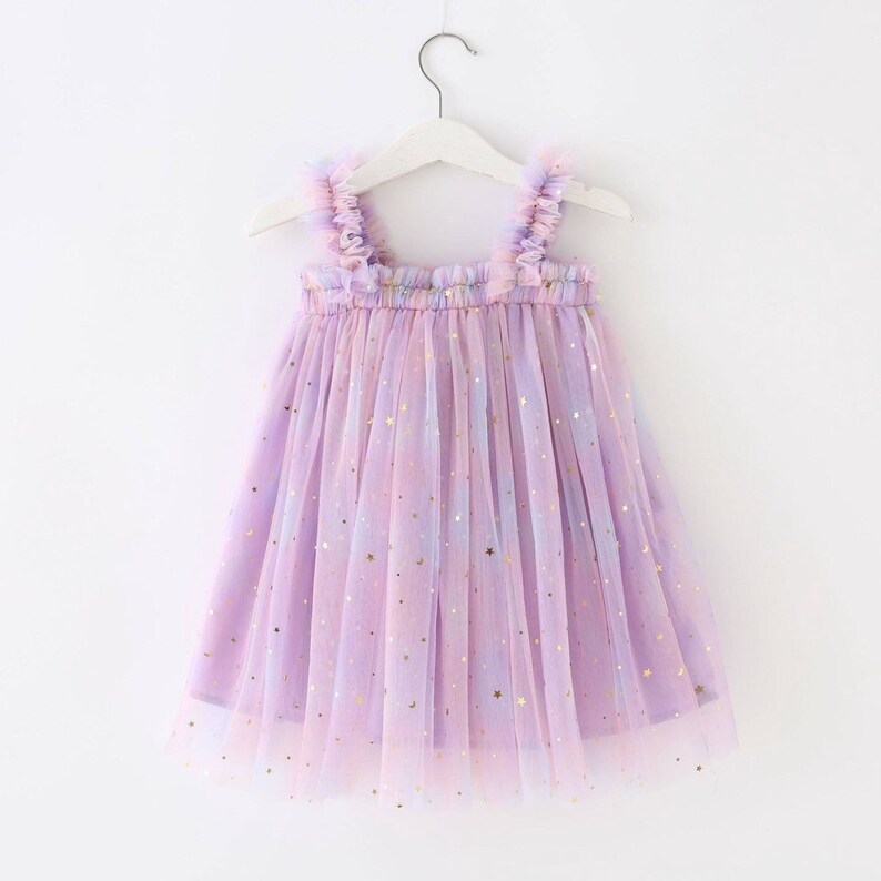 NEW Pink Pastel Rainbow Tulle Dress Baby Tulle Dress - Etsy