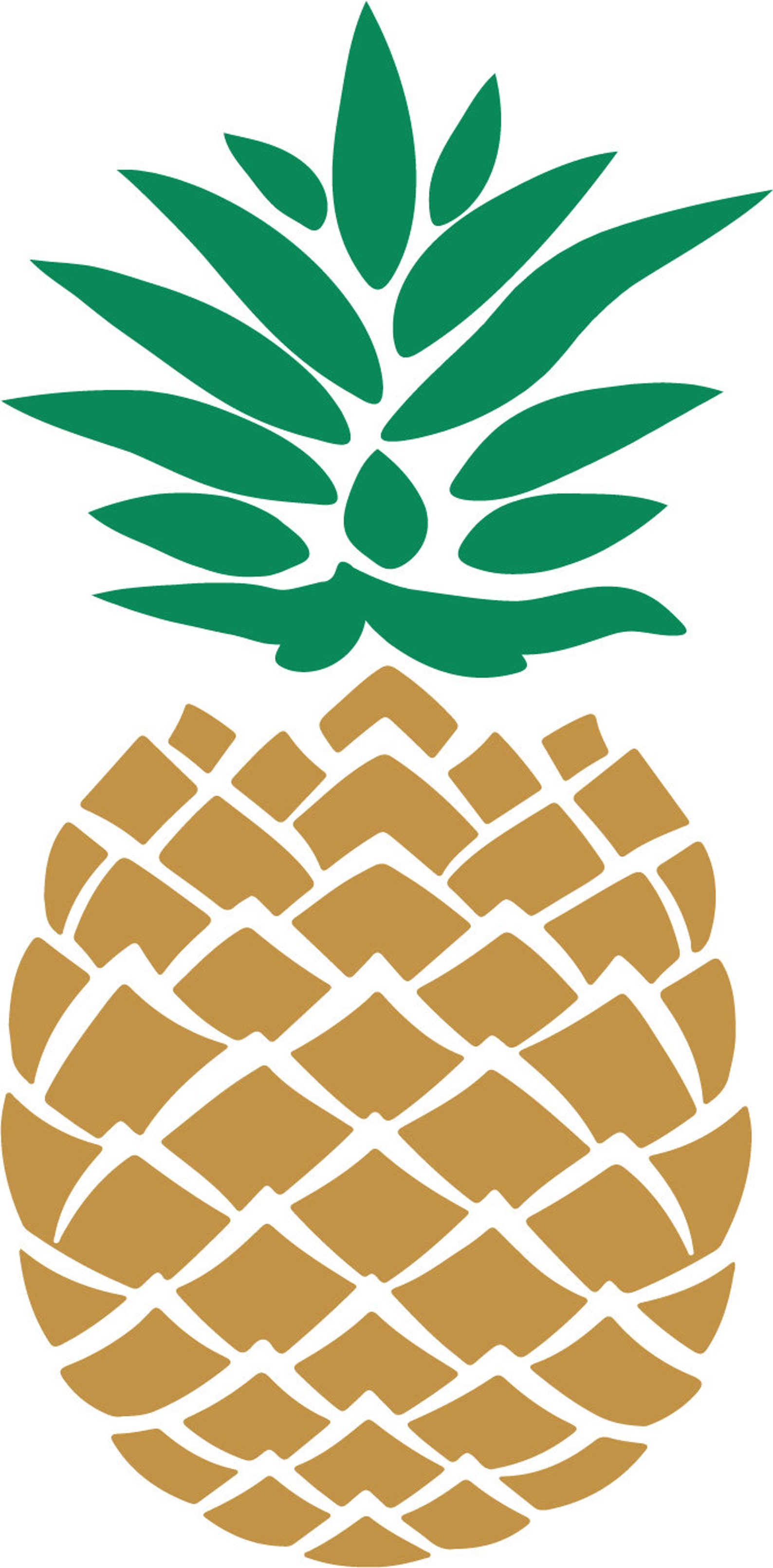 Pineapple Decal Pineapple Decal Car Pineapple Fertility - Etsy
