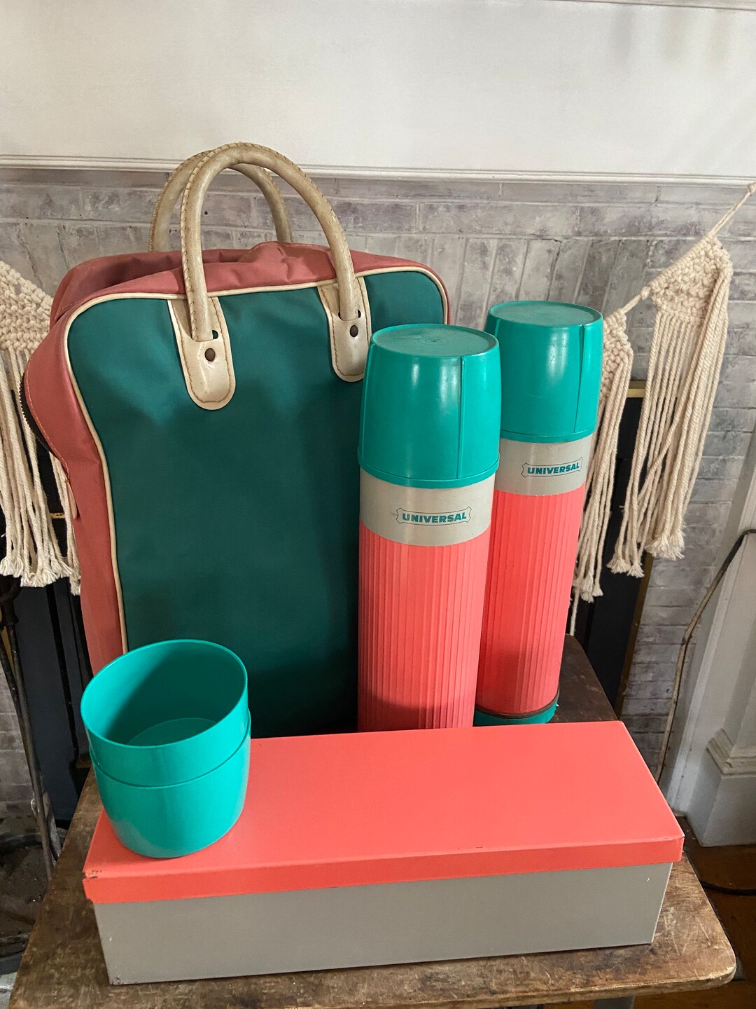 Vintage Universal Thermos Set - Etsy