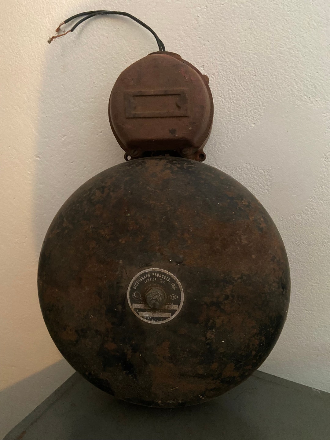 Vintag Electric Firehouse Bell - Etsy