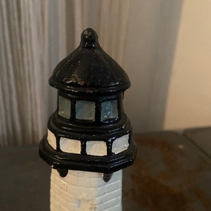 Vintage Cast Iron Lighthouse Door Stopper - Etsy