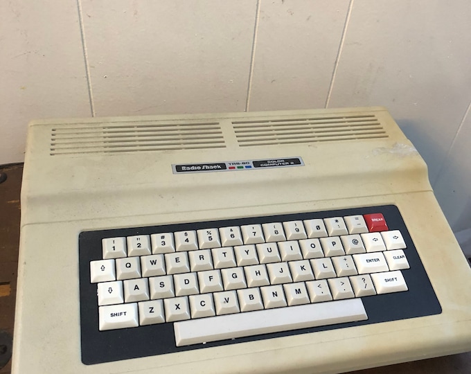 Vintage Radio Shack Color Computer 2 Keyboard - Etsy