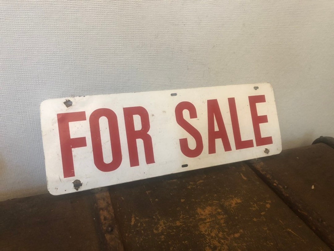 Vintage for Sale Sign - Etsy