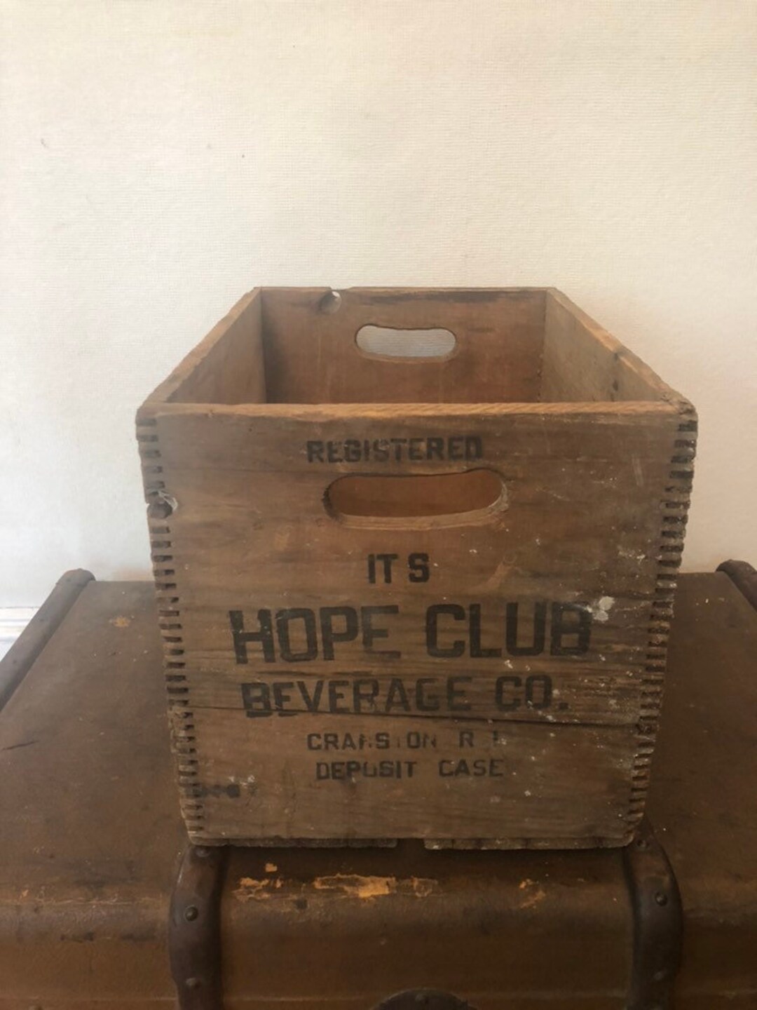 Vintage Hope Club Crate - Etsy