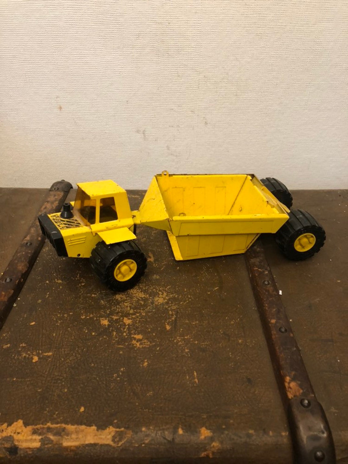 Vintage Buddy L Construction Truck with Tow Along | Etsy