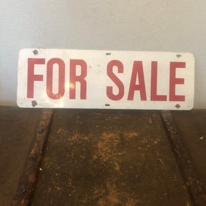 Vintage for Sale Sign - Etsy