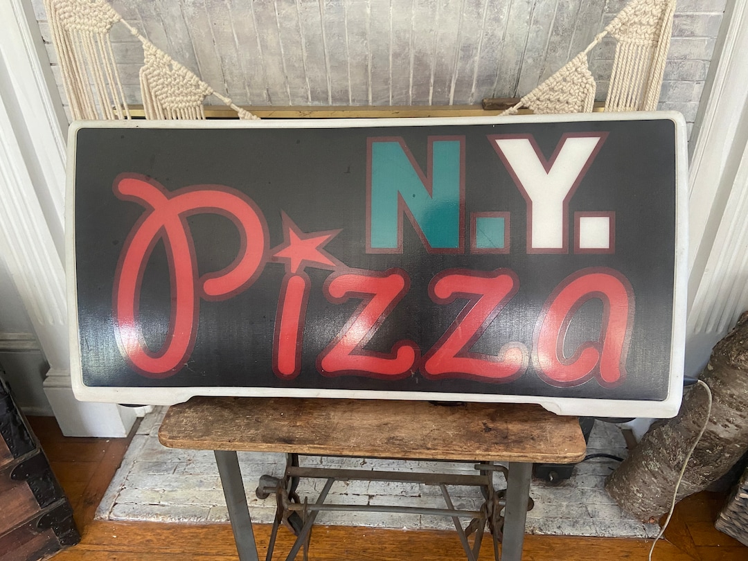 Vintage Pizza Delivery Sign for Car Top - Etsy