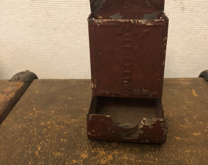 Small Vintage Metal Matches Wall Hanging - Etsy