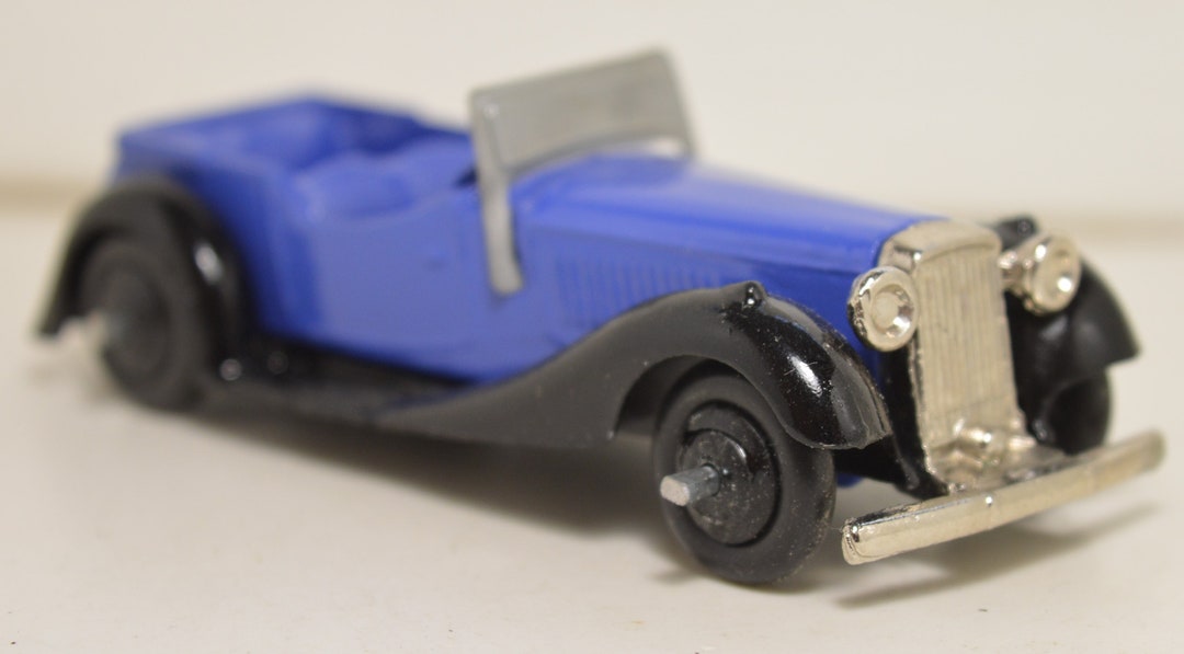 Dinky No 36f British Salmson 4 Seater Completely Restored in Blue Made ...