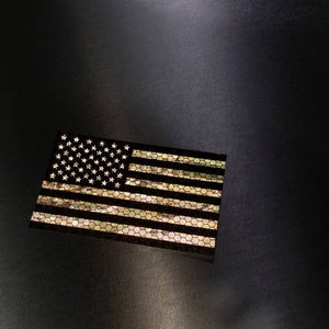 MULTICAM American Flag Sticker High Intensity Reflective / Window ...