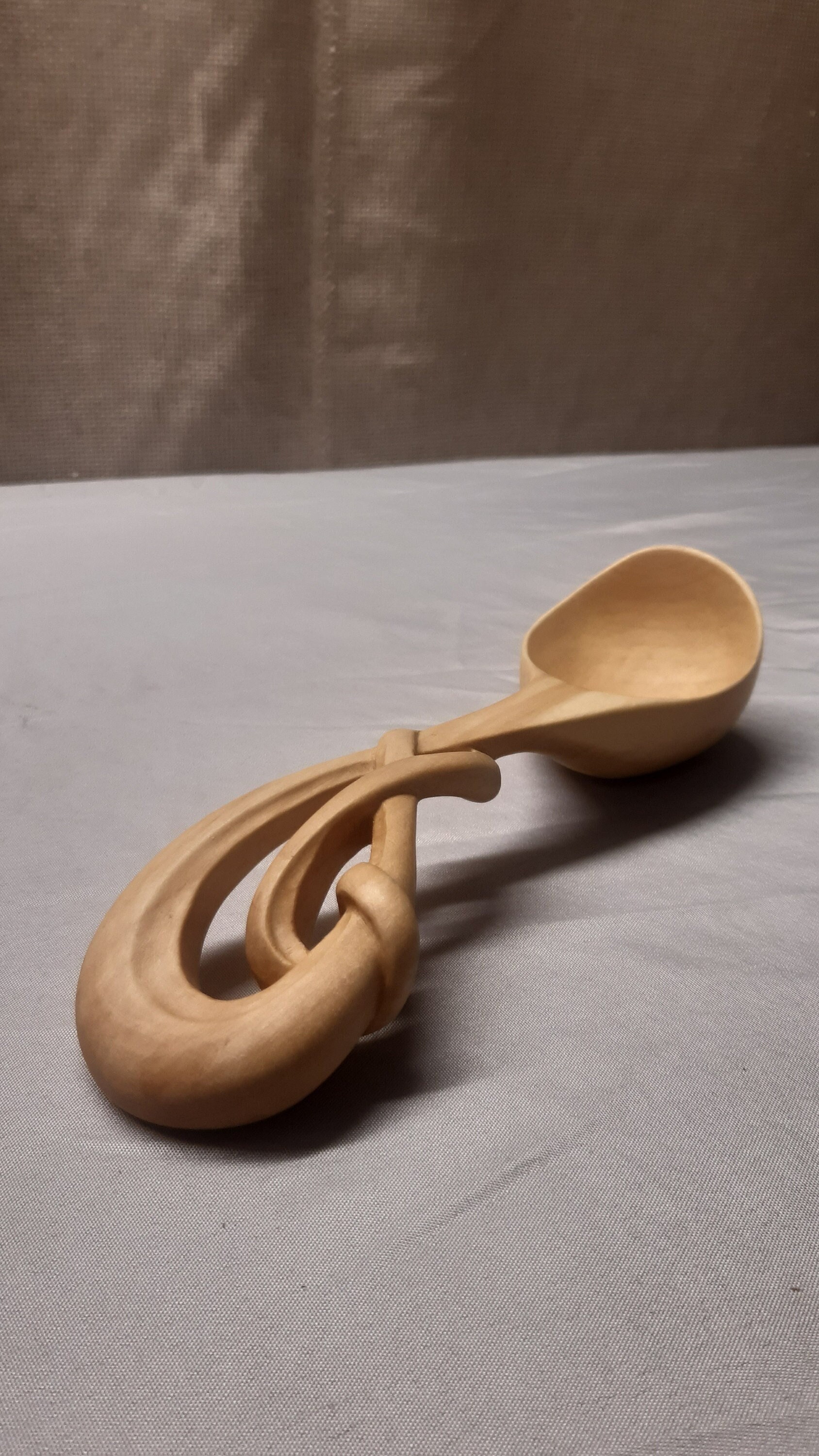 Handcarved Infinity Sign Mapple Wood Spoon, Unique Wooden Spoons ...
