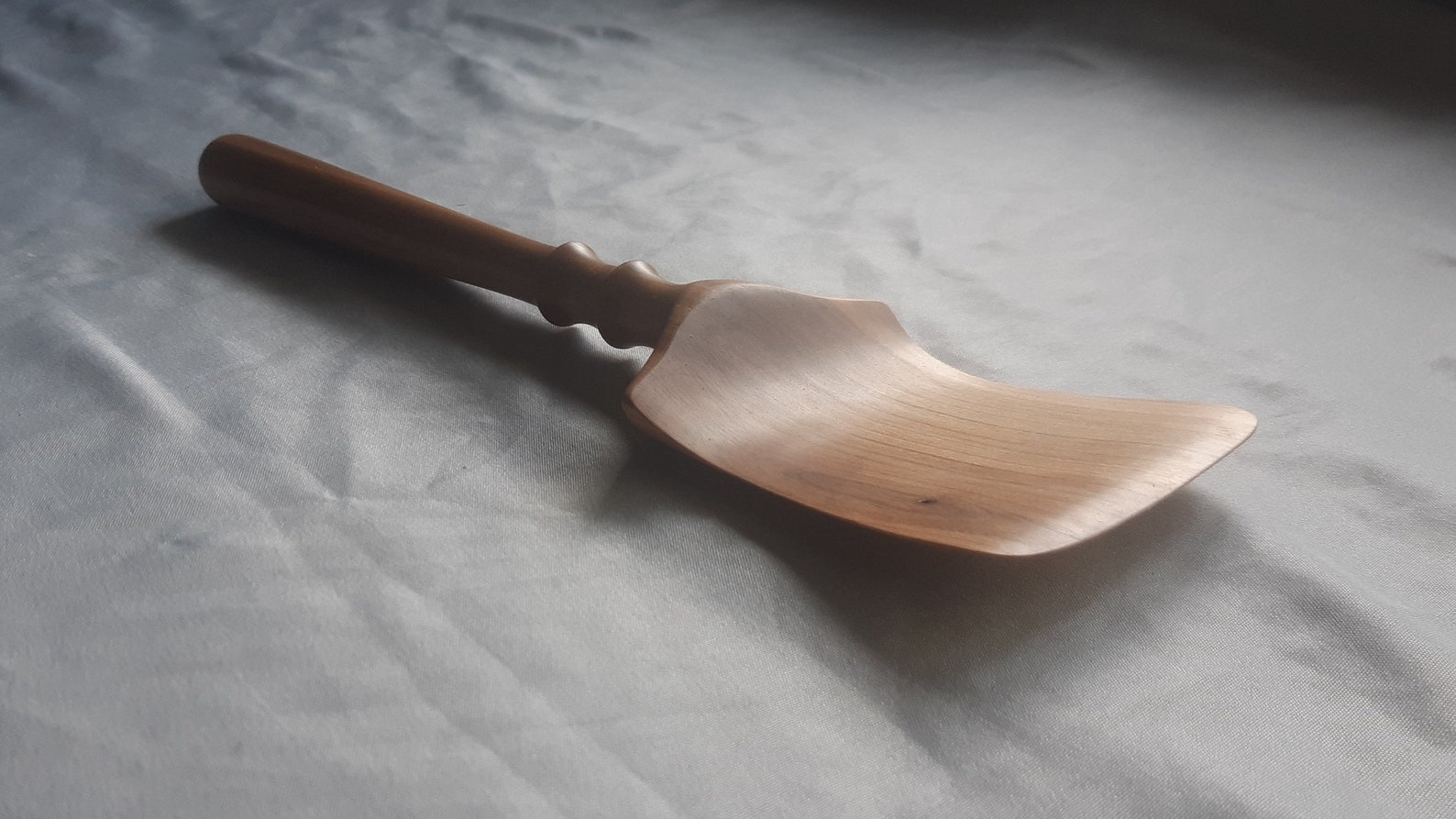 Original Design Round Handle Spatula Beautiful Handmade Cherry Spatula ...