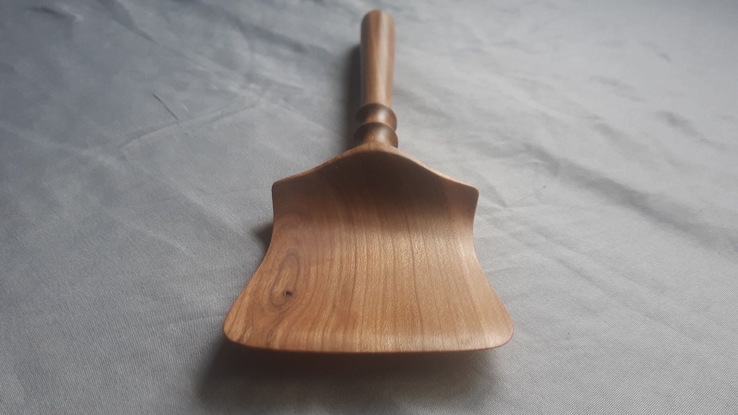 Original Design Round Handle Spatula Beautiful Handmade Cherry Spatula ...
