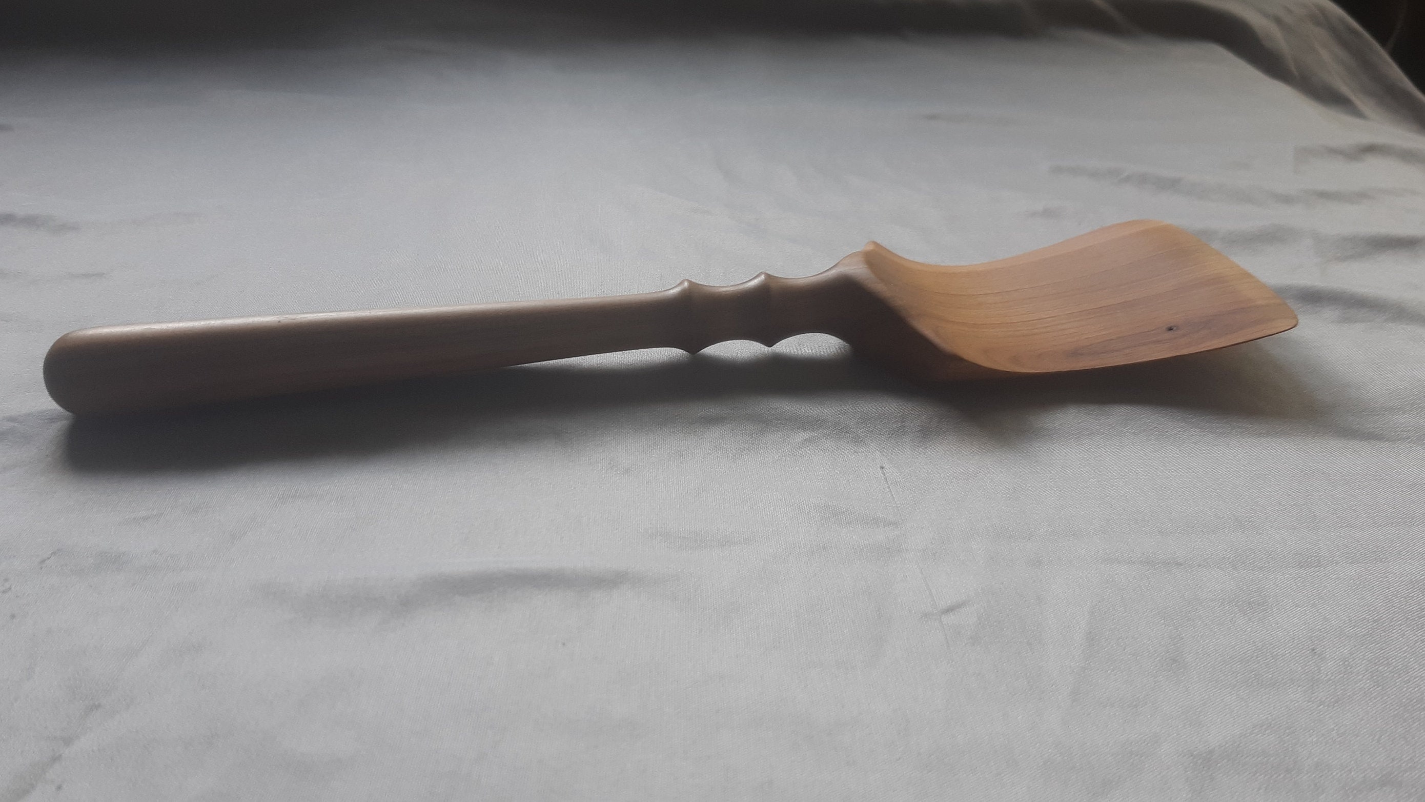 Original Design Round Handle Spatula Beautiful Handmade Cherry Spatula ...