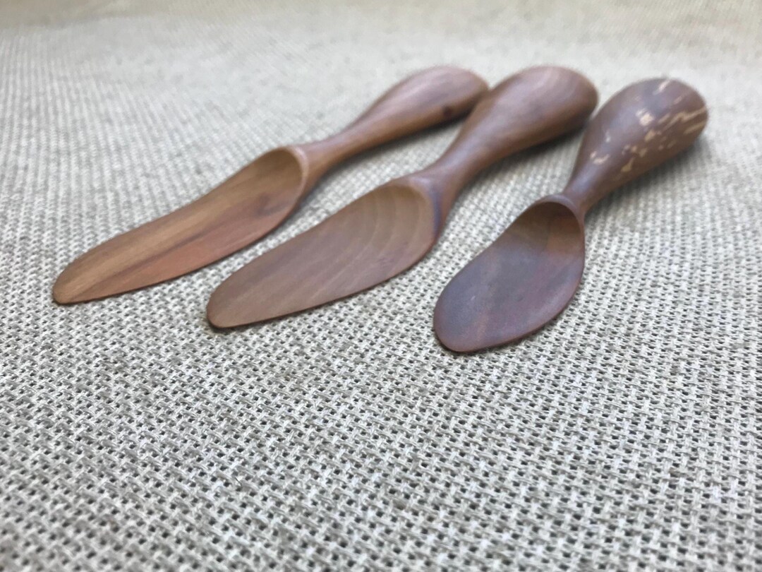 Wooden Butter Spreader, Wooden Butter Knife, Cherry Jam Spreader ...