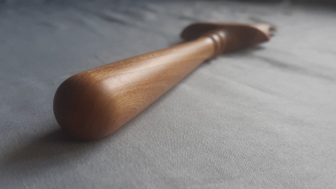 Original Design Round Handle Spatula Beautiful Handmade Cherry Spatula ...