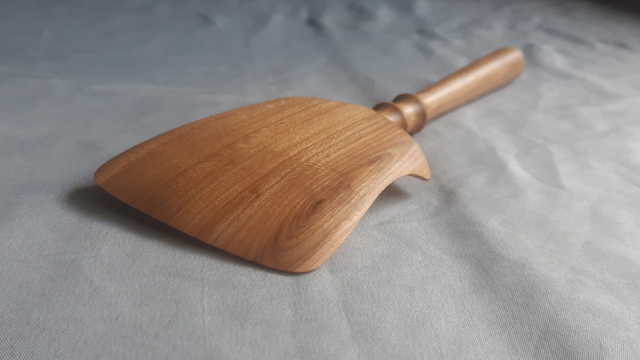 Original Design Round Handle Spatula Beautiful Handmade Cherry Spatula ...
