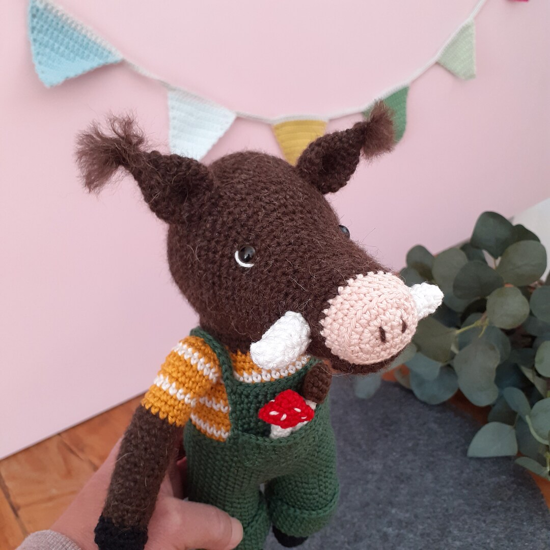 Crochet Pattern Wild Boar Mattes Crochet Wild Boar - Etsy