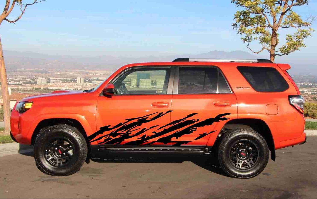 For Toyota 4runner Side Graphics Decal MUD Splash Set - Etsy