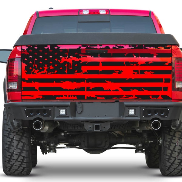 Tailgate Wrap Decal for Truck - Etsy