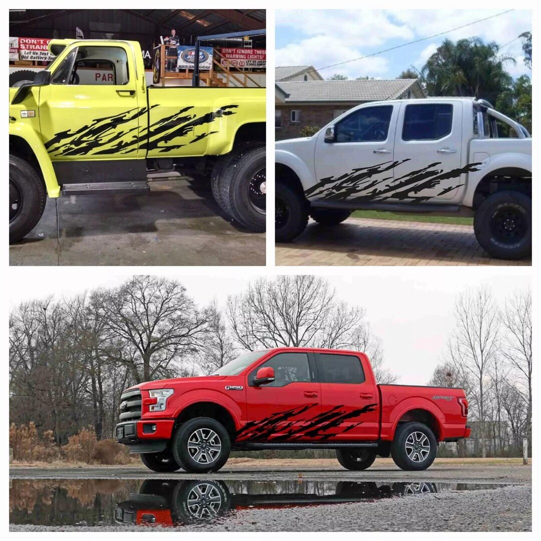 Mud Storm' Decal Sticker - Set for Trucks and Suvs Off-road Mud ...