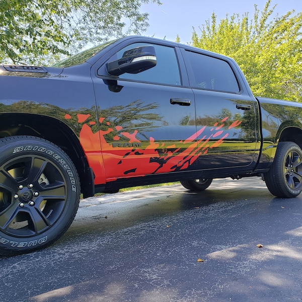 Truck Side Decals - Etsy