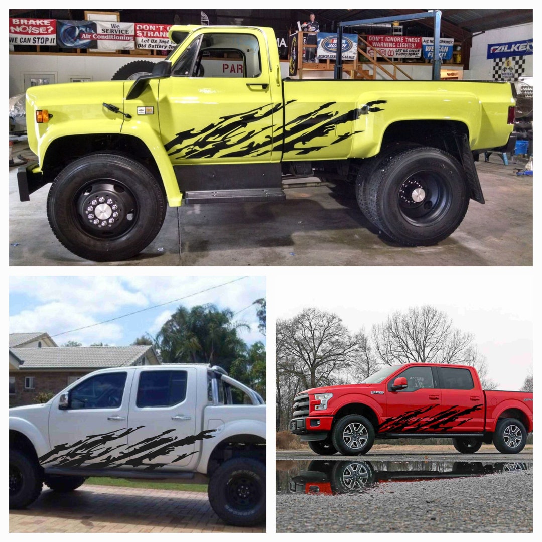 High Quality 4X4 Off-road Vinyl Stickers for Trucks Set of 2 - Etsy