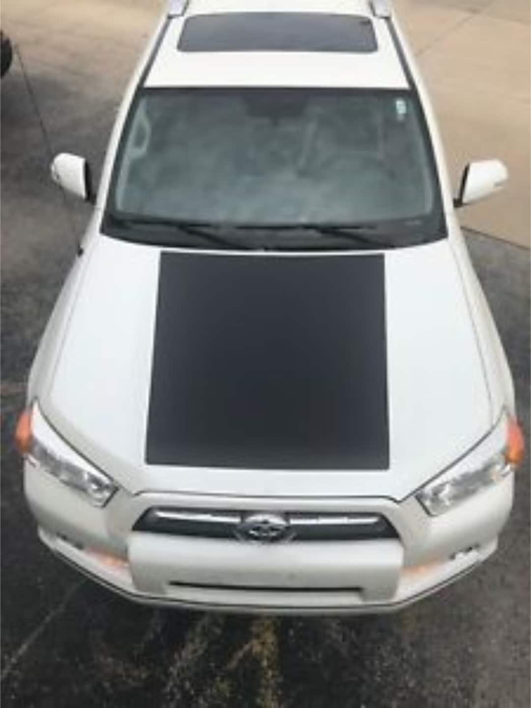 For 2010 2020 Toyota 4runner Hood Wrap Decal Matte Black - Etsy