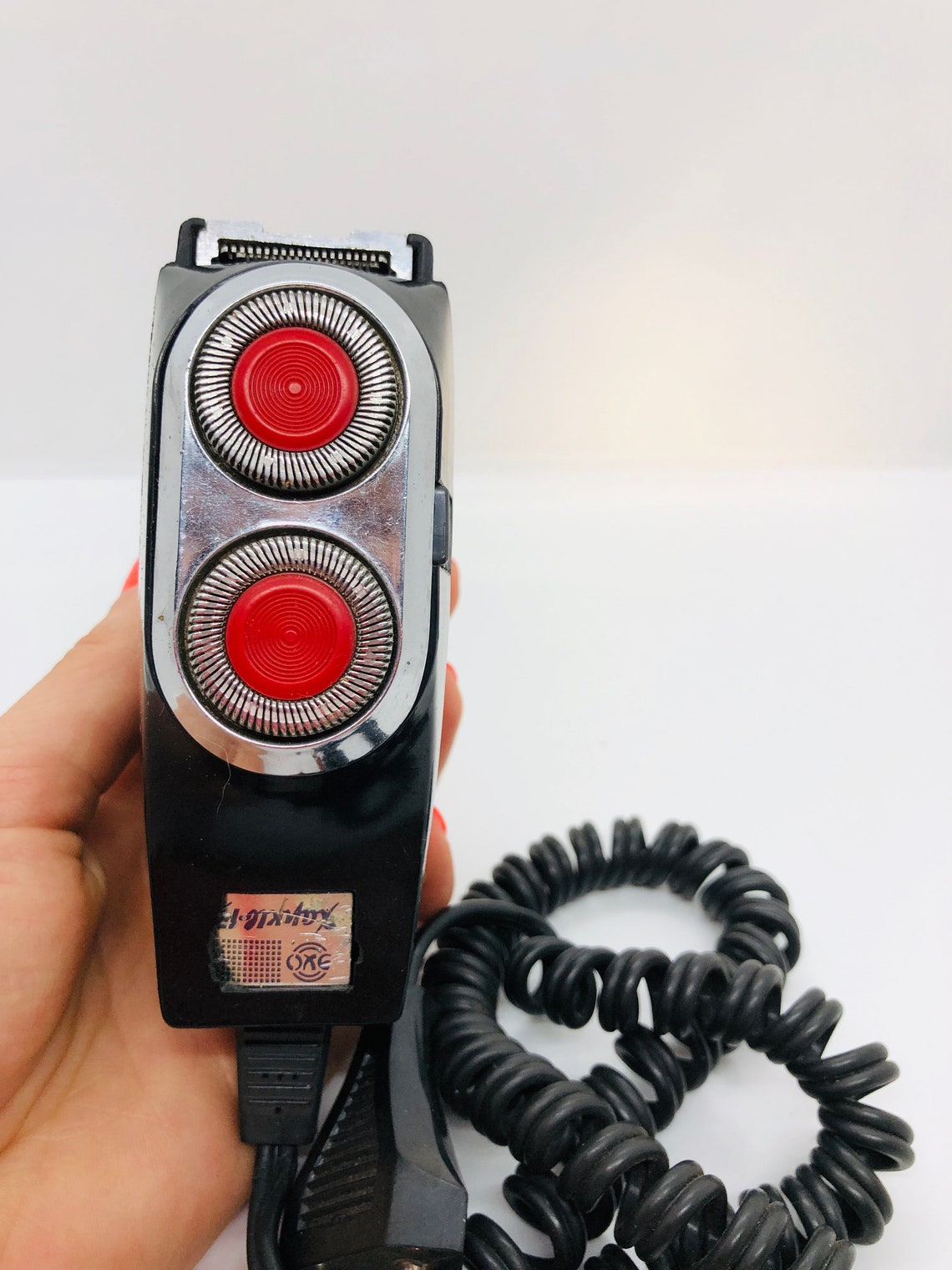 Retro Soviet Electric Shaver Vintage Hand Shaving Machine Old Razor Man ...