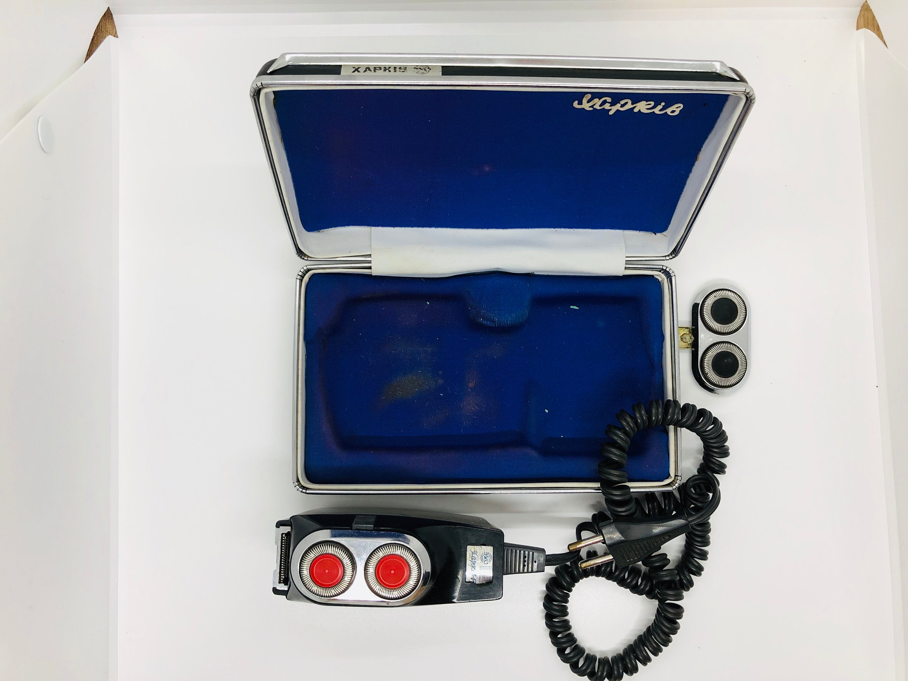 Retro Soviet Electric Shaver Vintage Hand Shaving Machine Old Razor Man ...