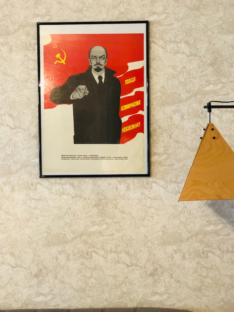 Original Soviet Propaganda Posters - Lenin - Peace - CPSU - KPSS ...