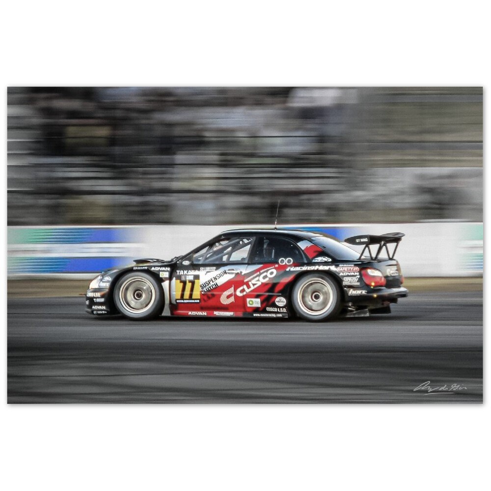 JGTC 04 Cusco Subaru STI on Aluminum - Etsy