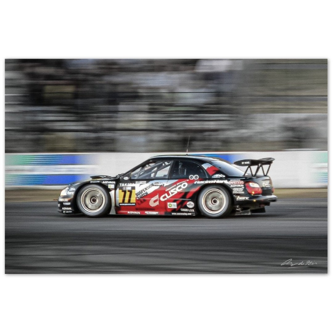 JGTC 04 Cusco Subaru STI on Aluminum - Etsy