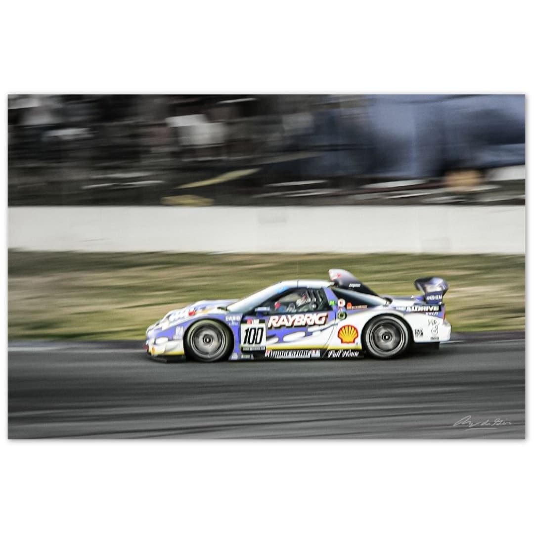 JGTC Raybrig Honda NSX Aluminum Print - Etsy