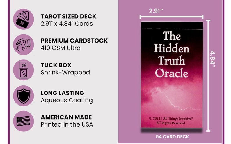 Authentic the Hidden Truth Oracle ® - Etsy