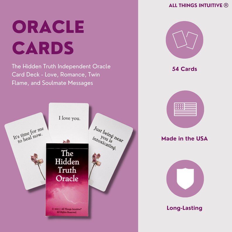 Authentic the Hidden Truth Oracle ® - Etsy