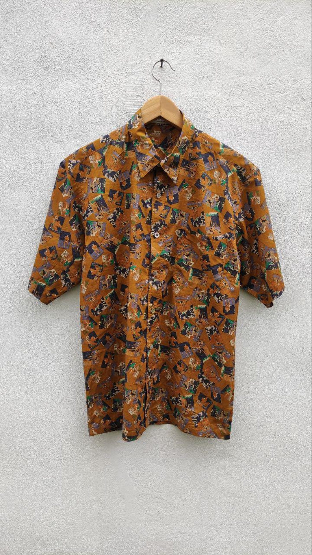 Vintage Emendy Relaxing Hawaiian Style Soft Shirt Size M - Etsy
