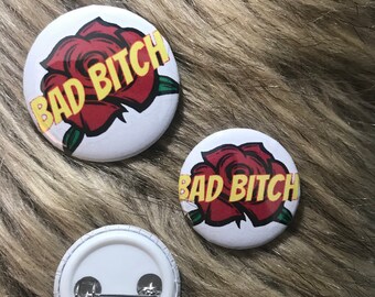 Bitch Button | Etsy