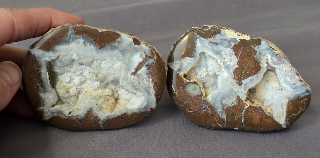 UV Reactive Geodes Halves (2 Piece) Semi Polish - Etsy